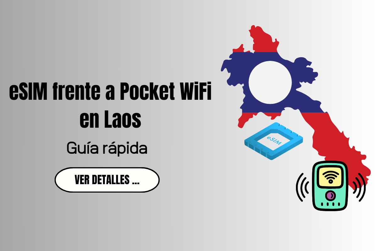 eSIM frente a Pocket WiFi en Laos